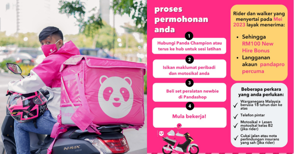 Cara Daftar Foodpanda Rider Secara Online